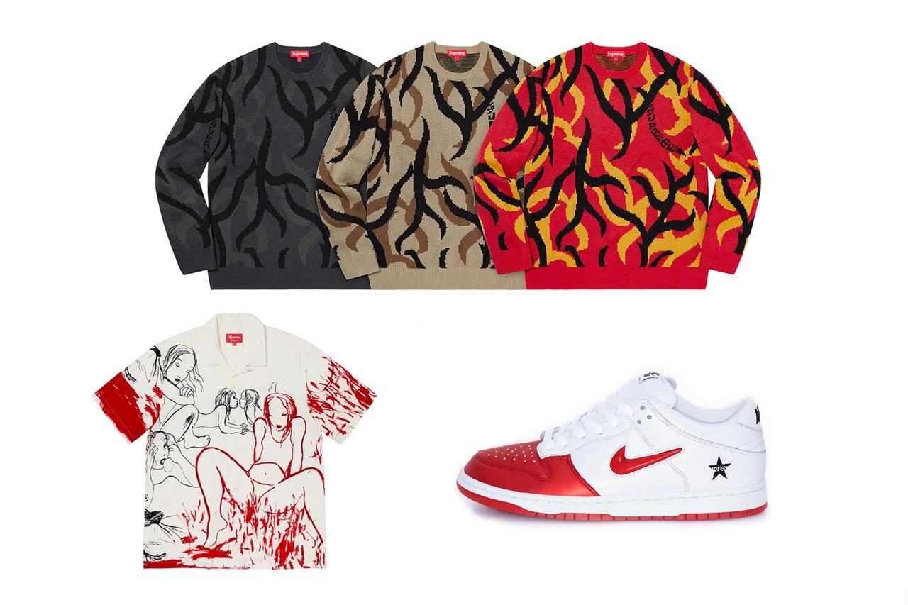 Veckans Supreme drop – Nike SB Dunk Low 2019, anorak & Rita Ackermann ...