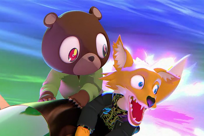 Kanye West & Kid Cudi visar upp animerade serien "KIDS SEE GHOSTS" - Dopest