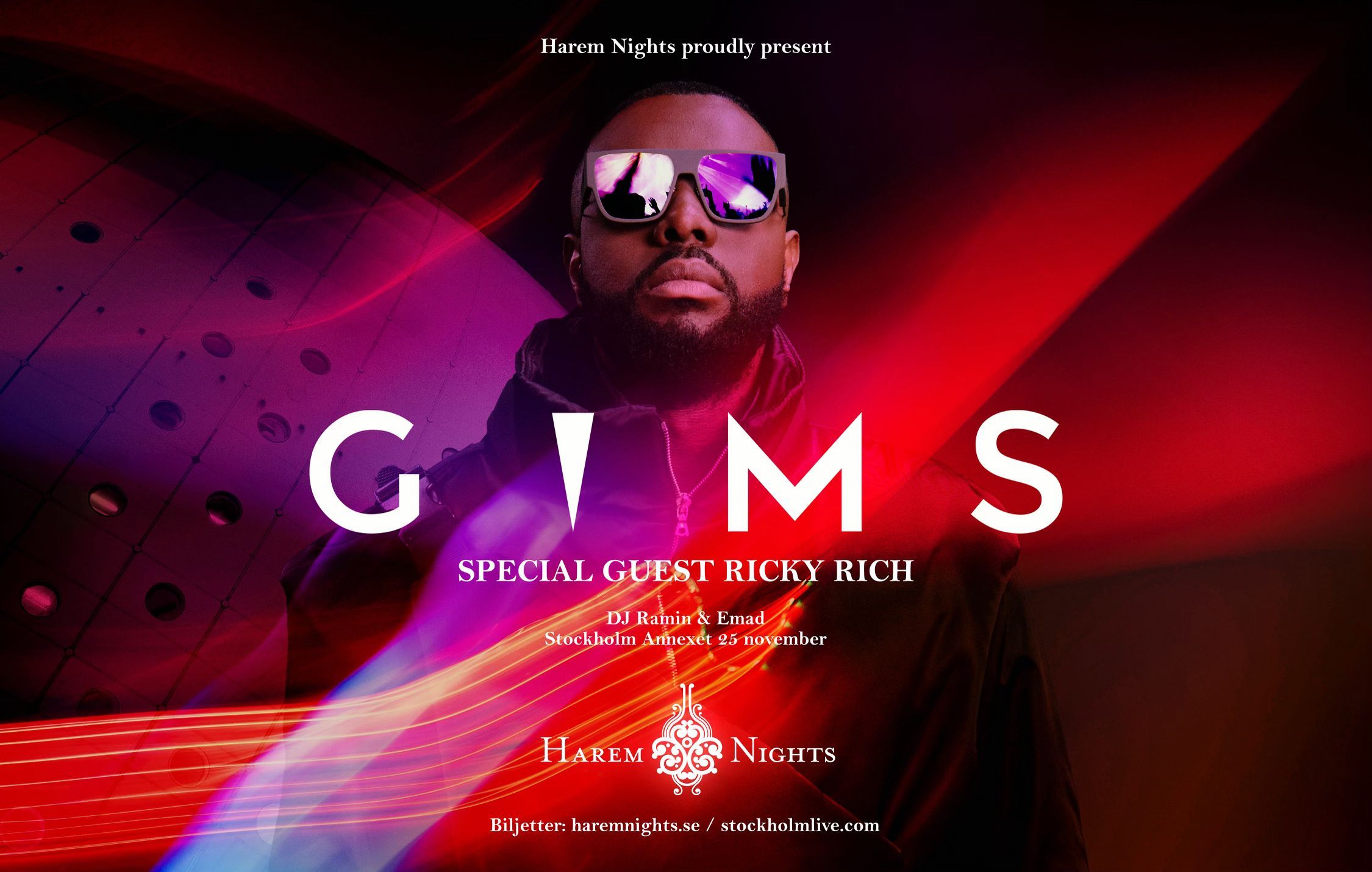 GIMS kommer till Sverige för spelningar med Ricky Rich - Dopest