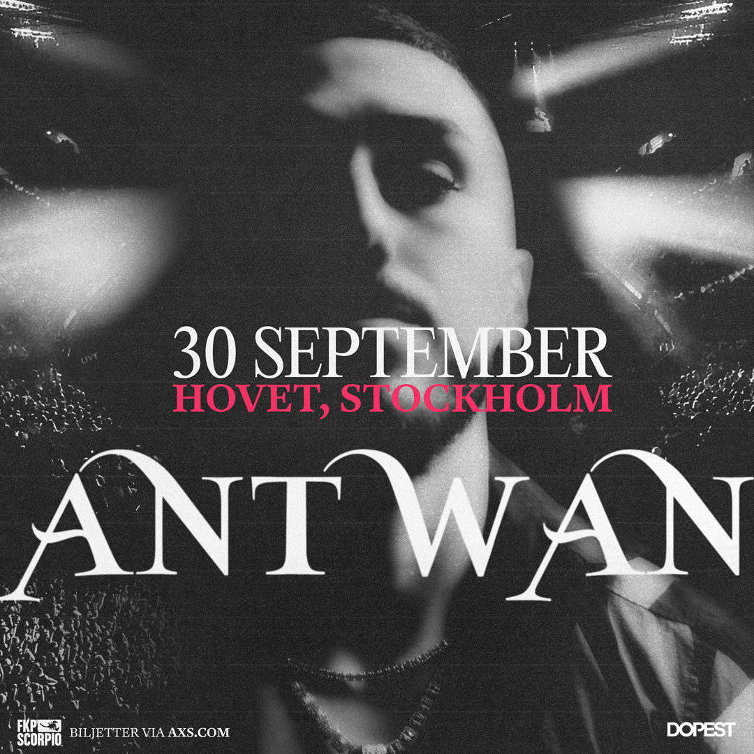 Ant Wan kommer till Hovet för exklusiv spelning - Dopest