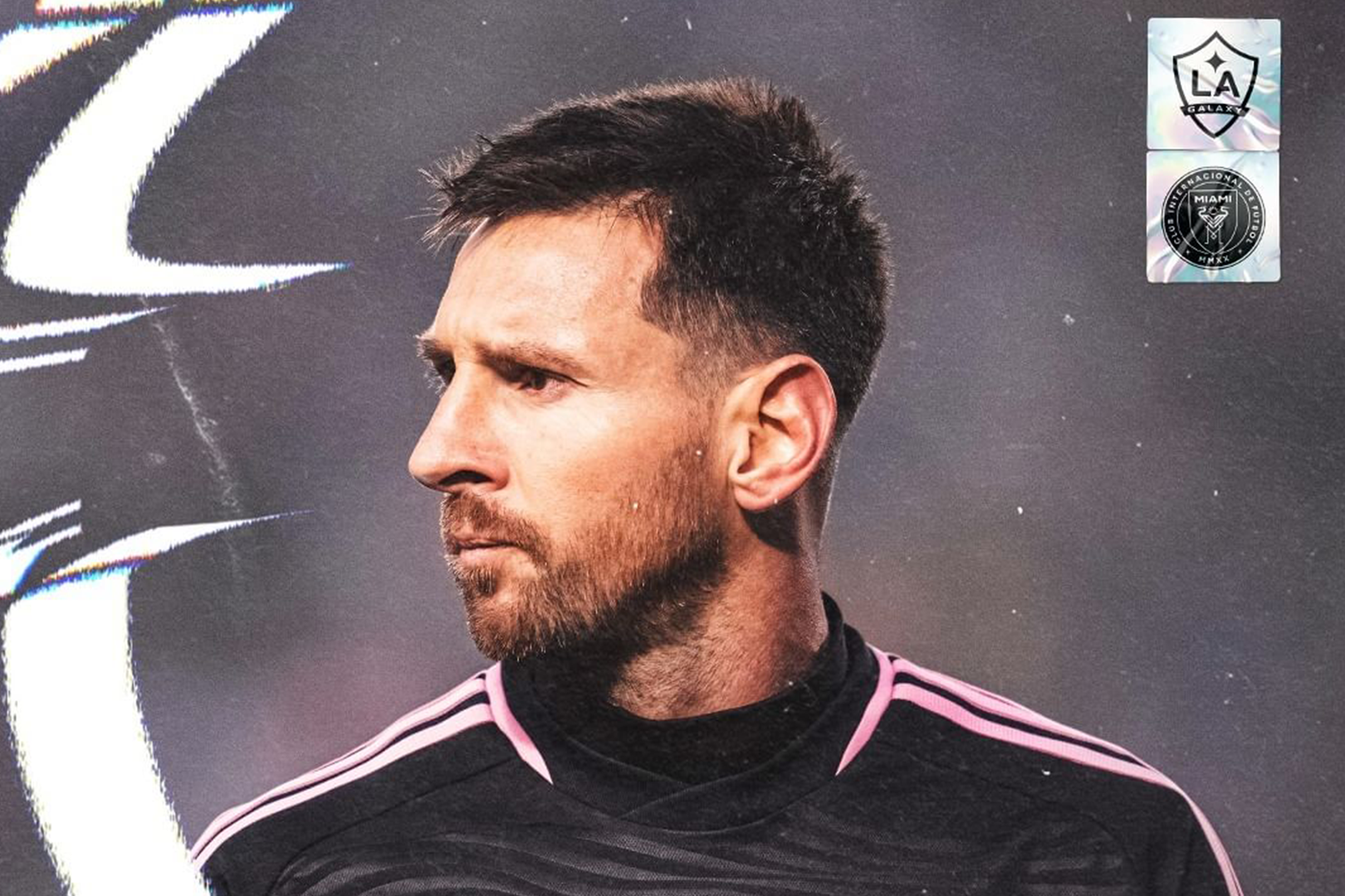 Se Lionel Messi gå in till match med Saint West - Dopest