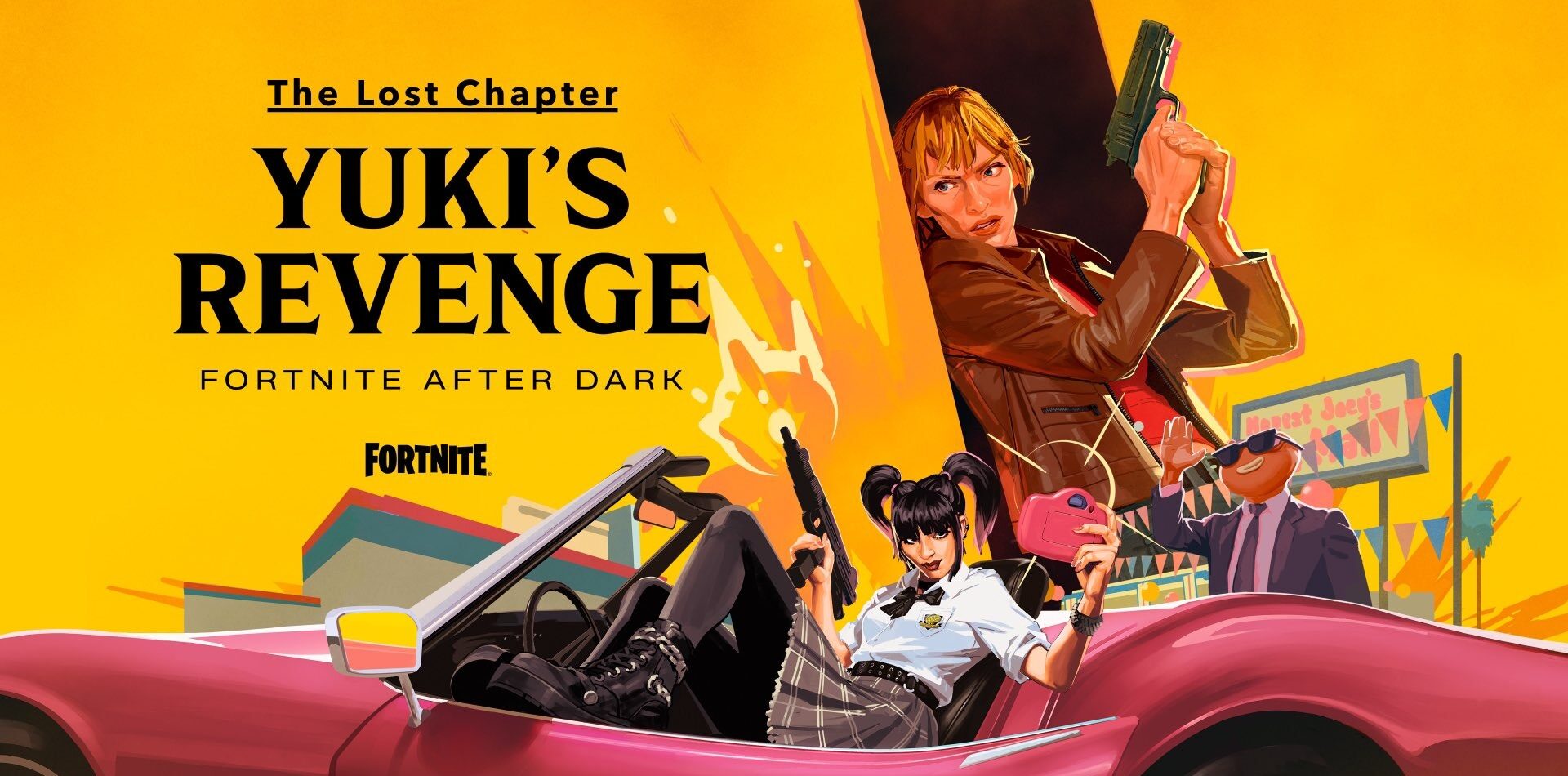 Fortnite Chapter 7 tar med bortklippt Kill Bill-scen till spelet - Dopest