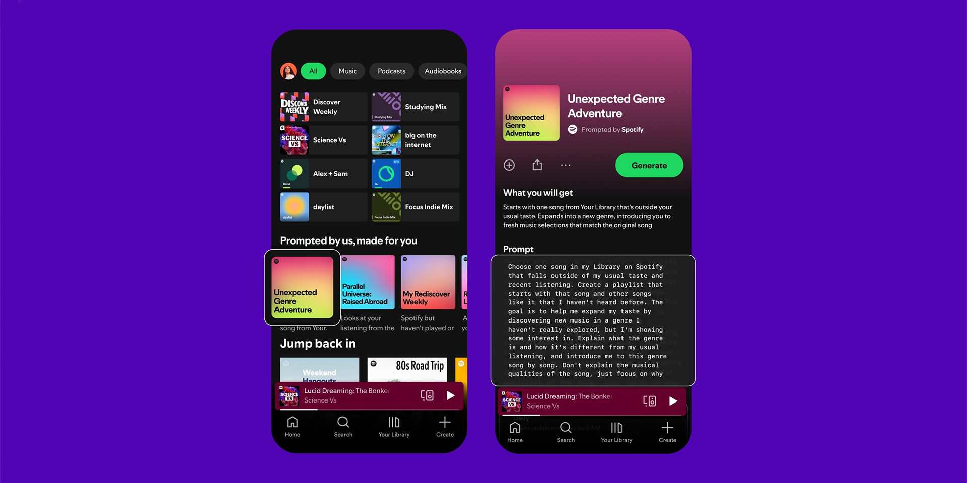 Nu kan du prompta spellistor på Spotify med AI - Dopest